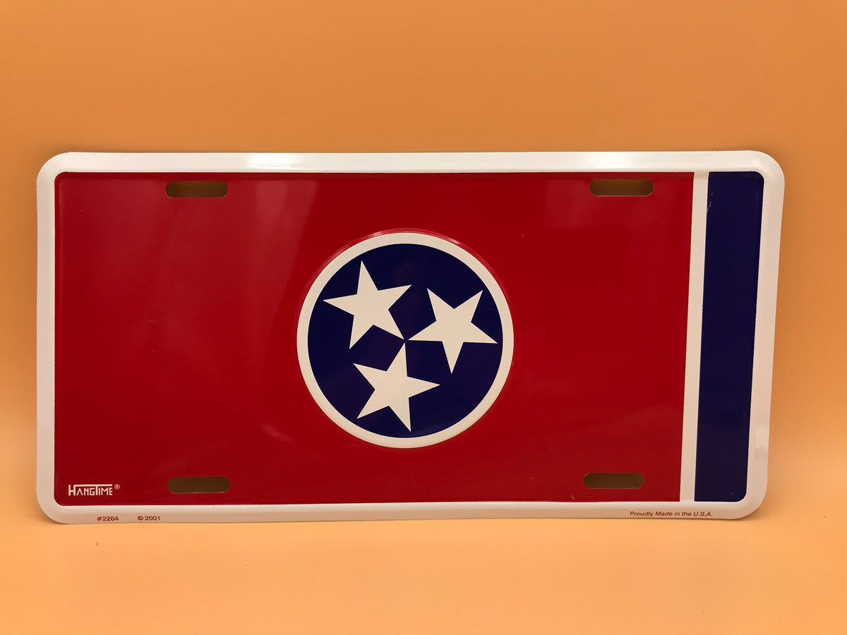 Red Tri-Star License Plate – Visit Knoxville